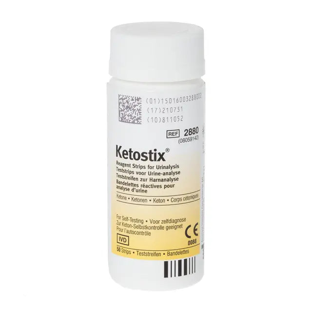 Ketostix Reagent Test Strips (Ketone) 50 Pack | LloydsPharmacy
