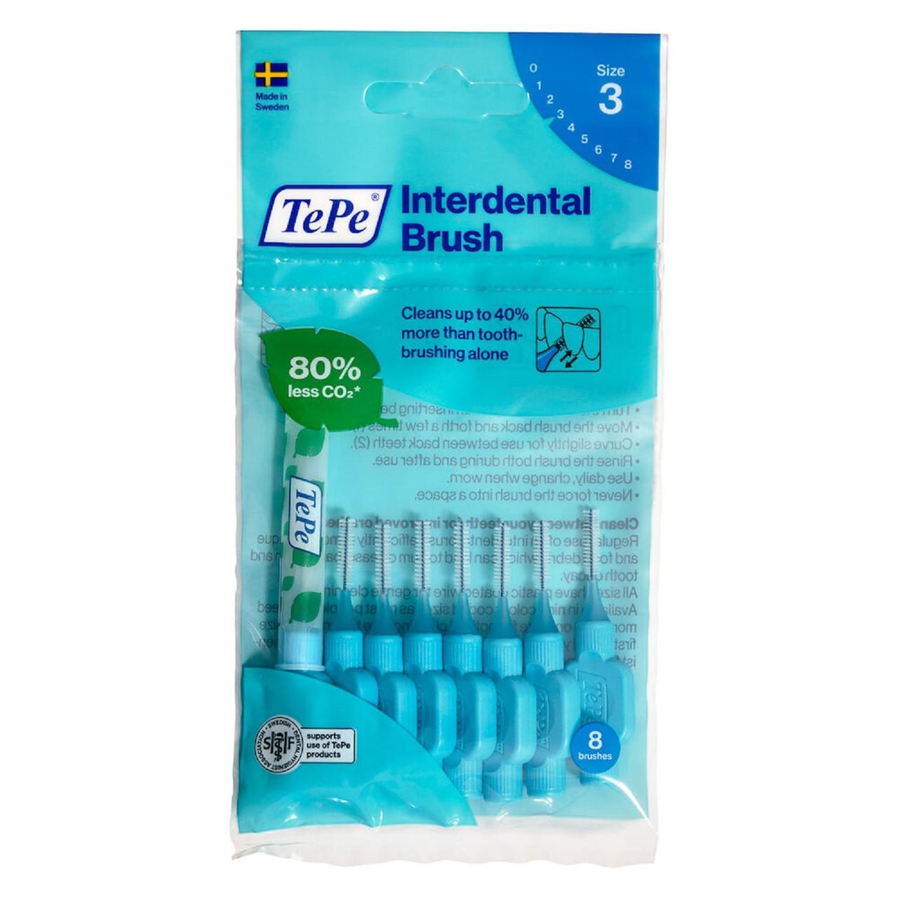 TePe Interdental Brushes Original Blue 8 x 0.6mm Brushes | LloydsPharmacy