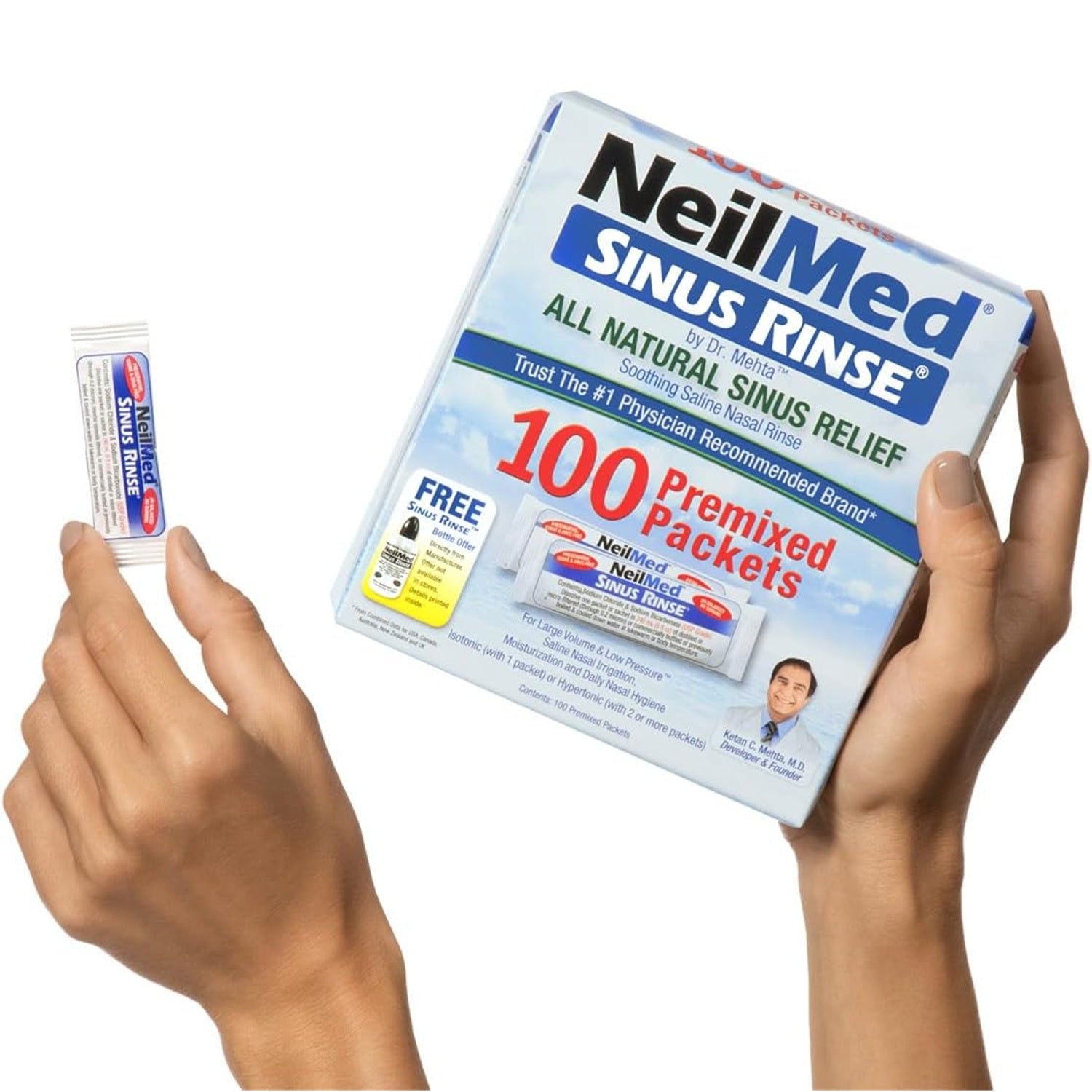 Neilmed Sinus Rinse 120 Sachets | LloydsPharmacy