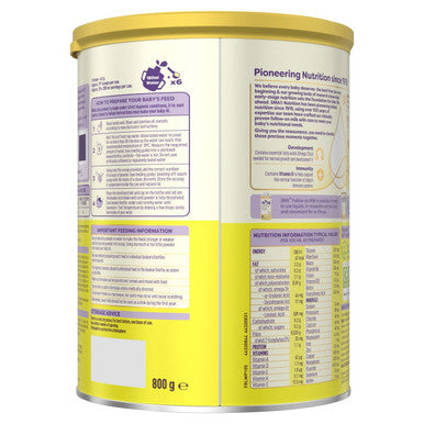 SMA PRO Growing Up Milk 1-3yr 800g | LloydsPharmacy