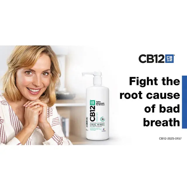CB12 Mild Mint-Menthol Mouthwash 1 Litre | LloydsPharmacy