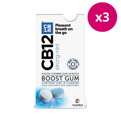 CB12 Boost Gum 10's x 3 | LloydsPharmacy