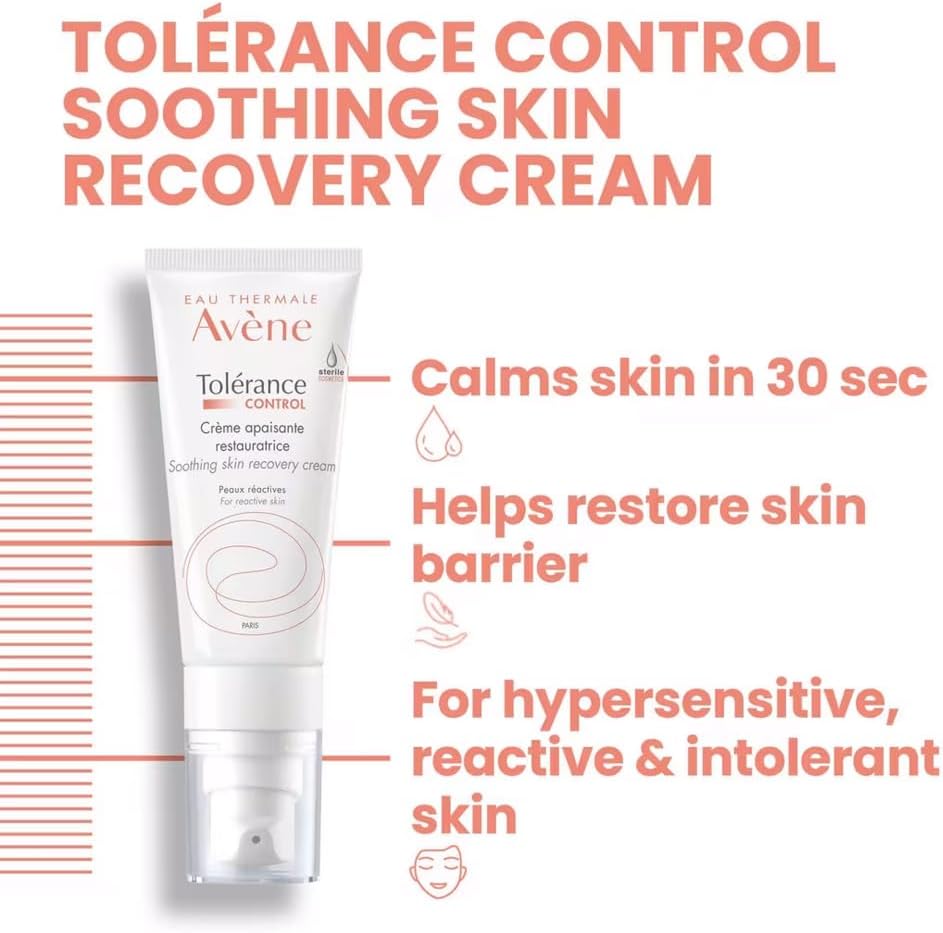 Avene Tolerance Control Soothing Skin Recovery Cream for Sensitive Skin ...