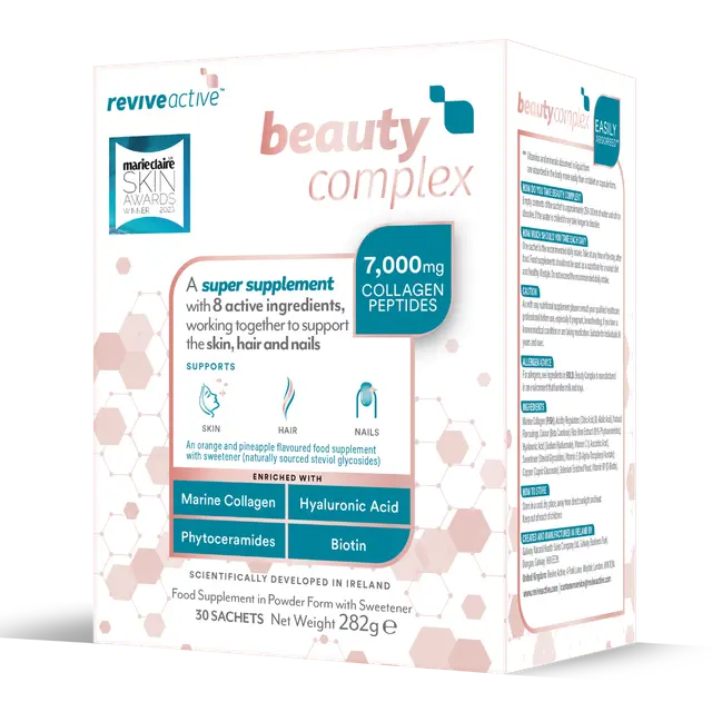 Revive Active Beauty Complex Supplement Orange and Pineapple Flavour 30 ...