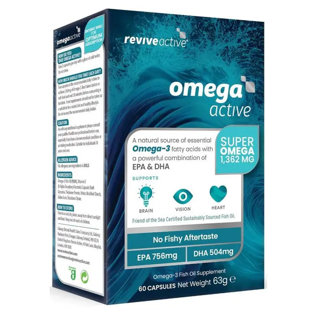 Revive Active Omega Active Capsules 30 Day Pack | LloydsPharmacy