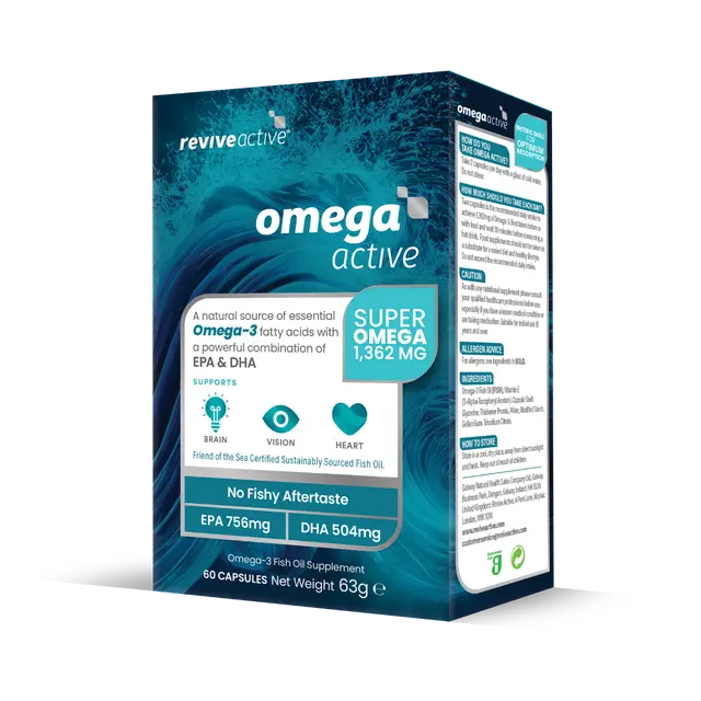Revive Active Omega Active Capsules 30 Day Pack | LloydsPharmacy