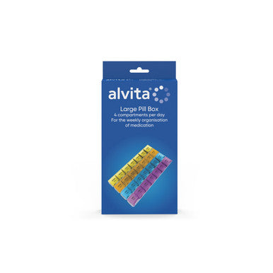 Alvita Weekly Dispenser Pill Box 1 Container | LloydsPharmacy
