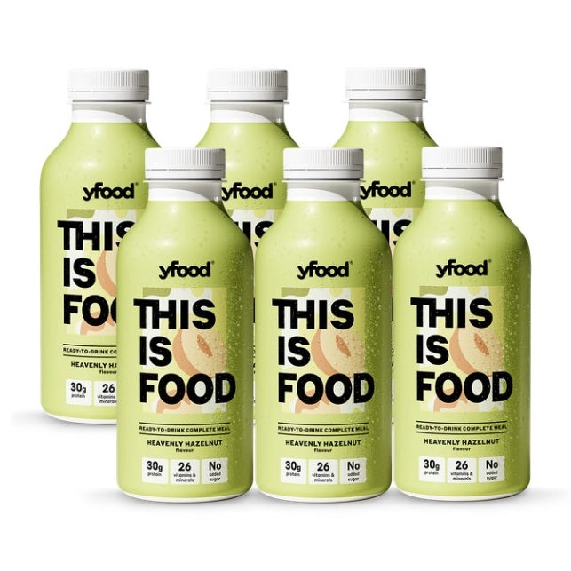 yfood Ready to Drink Complete Meal Heavenly Hazelnut 500ml x 6 ...