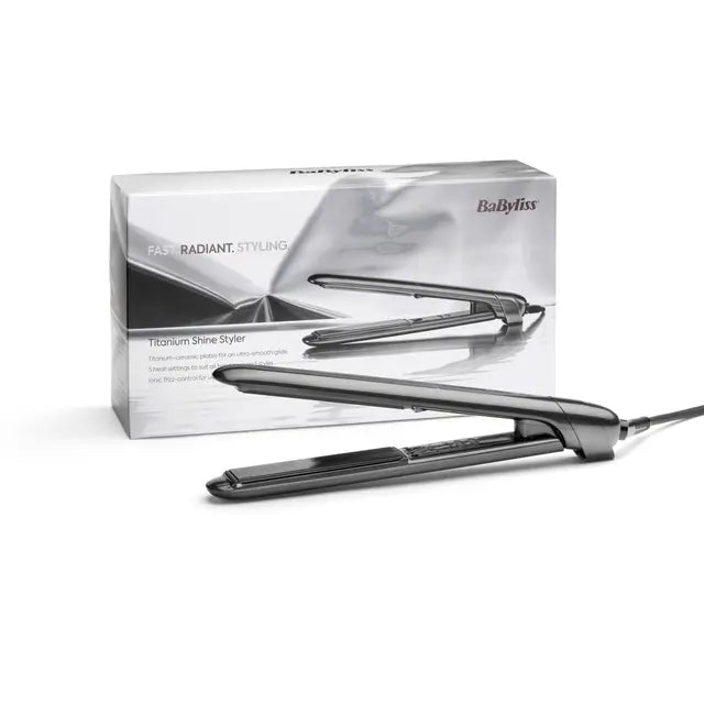 BaByliss Titanium Shine Hair Straightener | LloydsPharmacy