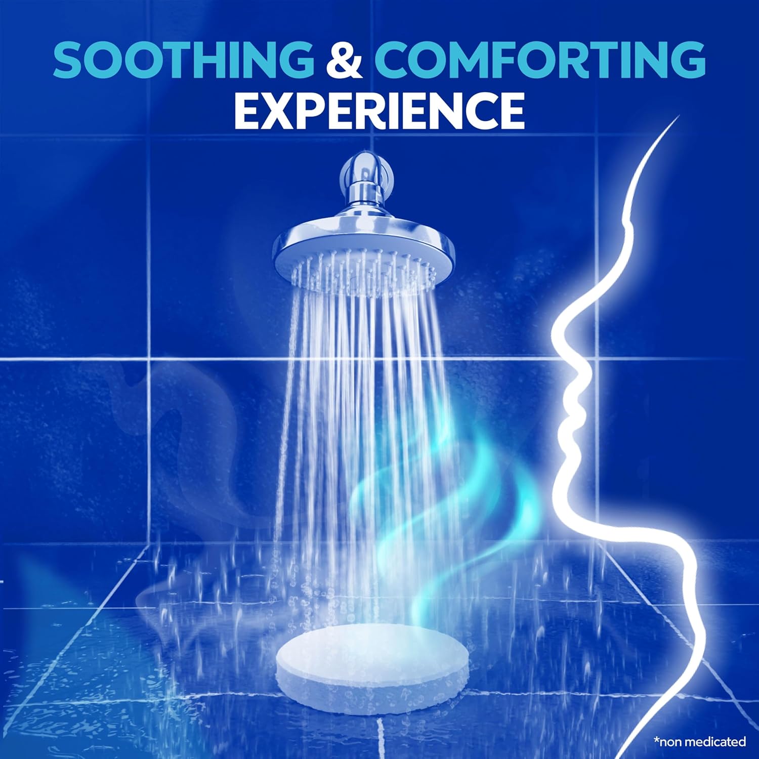 Vicks Vapo Shower With Menthol & Camphor Scents Soothing Vapors 5 ...