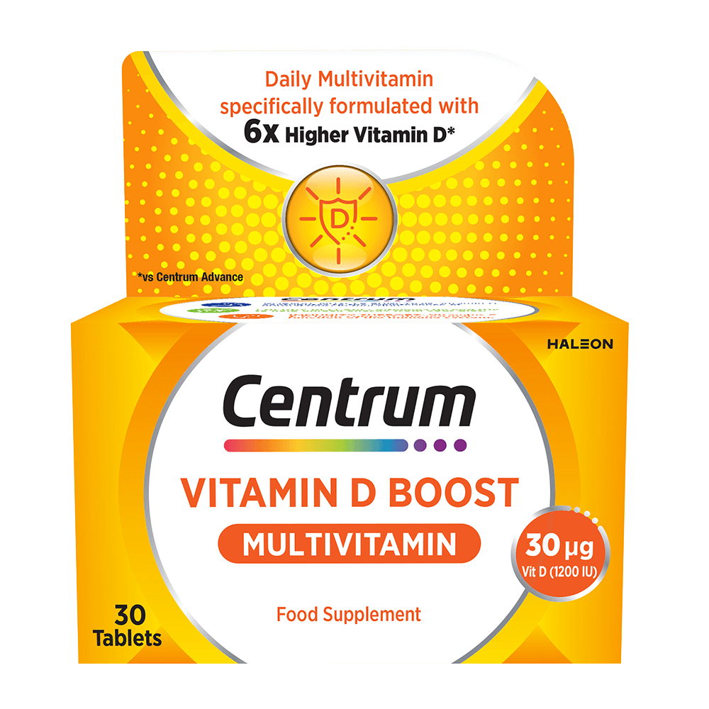 Centrum Adult Vitamin D Boost 30 Tablets | LloydsPharmacy