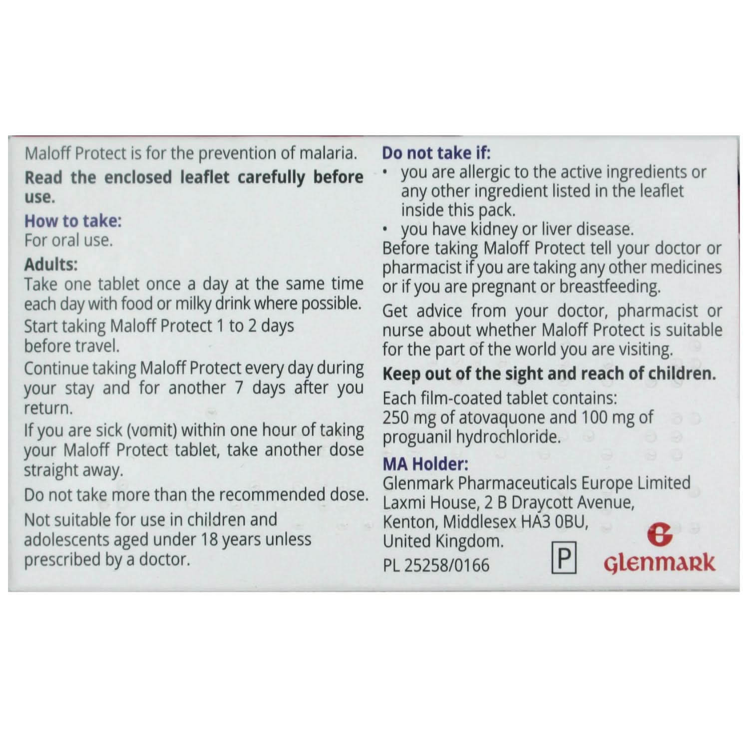 Maloff protect (36 tablets) | LloydsPharmacy