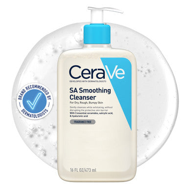 CeraVe SA Smoothing Cleanser 473ml | LloydsPharmacy