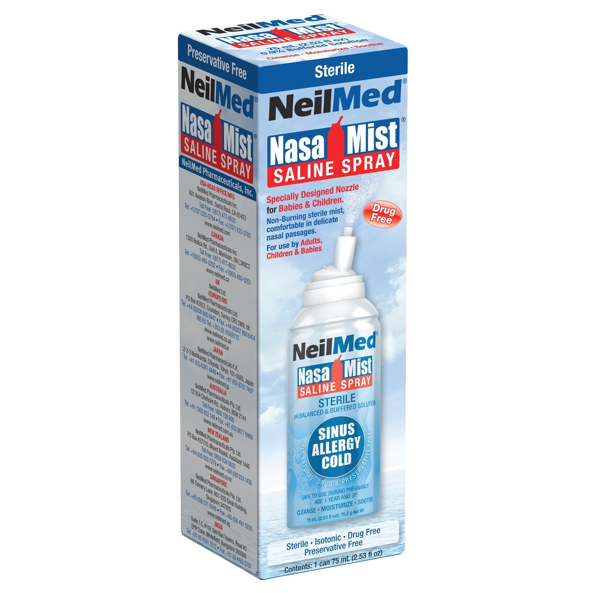 NeilMed nasamist saline nasal spray – LloydsPharmacy