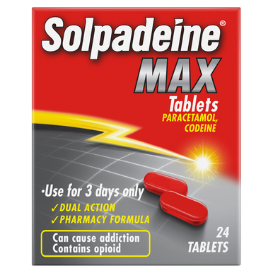 Solpadeine Max 24 Tablets | LloydsPharmacy