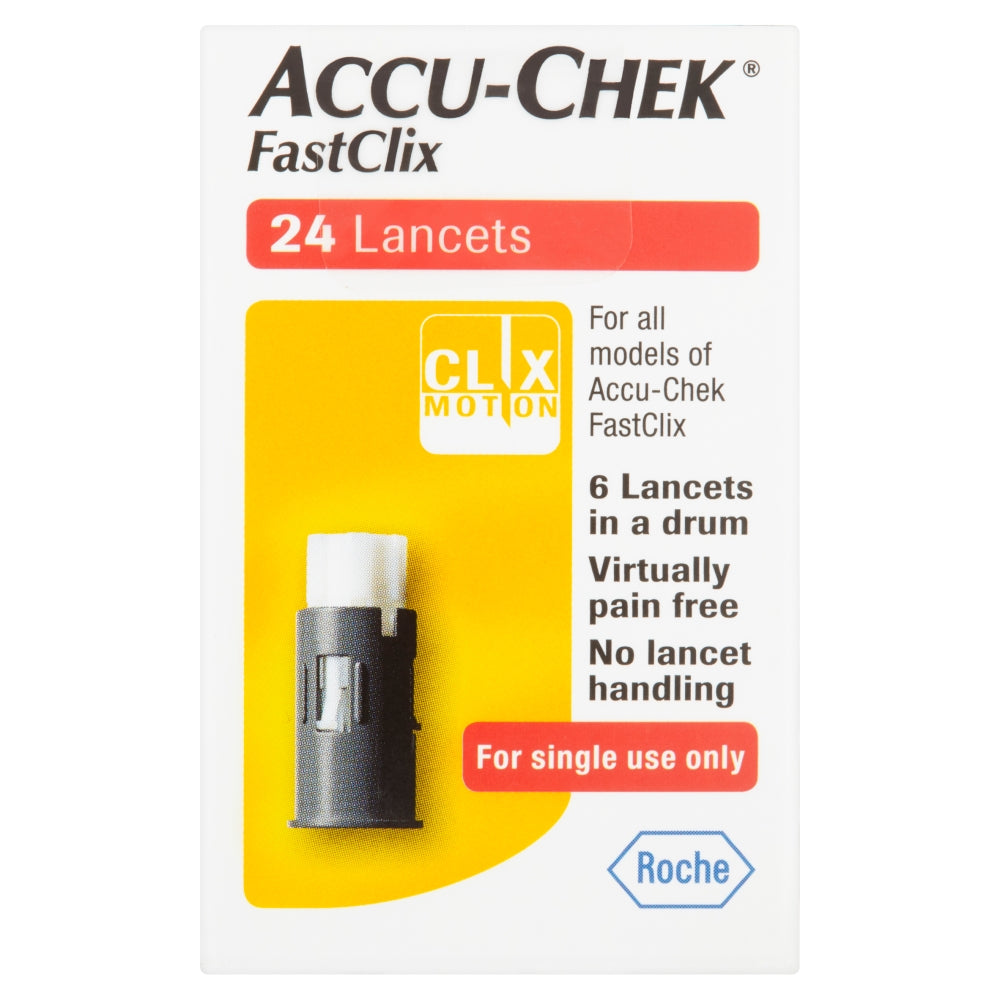 Accu-Chek Fastclix lancet 24s | LloydsPharmacy