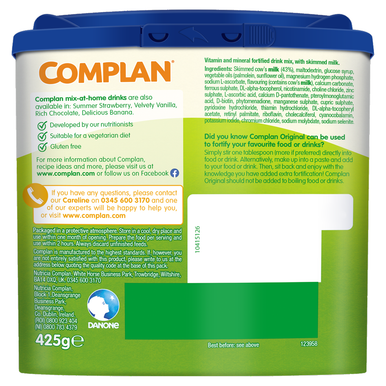 Complan Original Nutritional Drink 425g | LloydsPharmacy