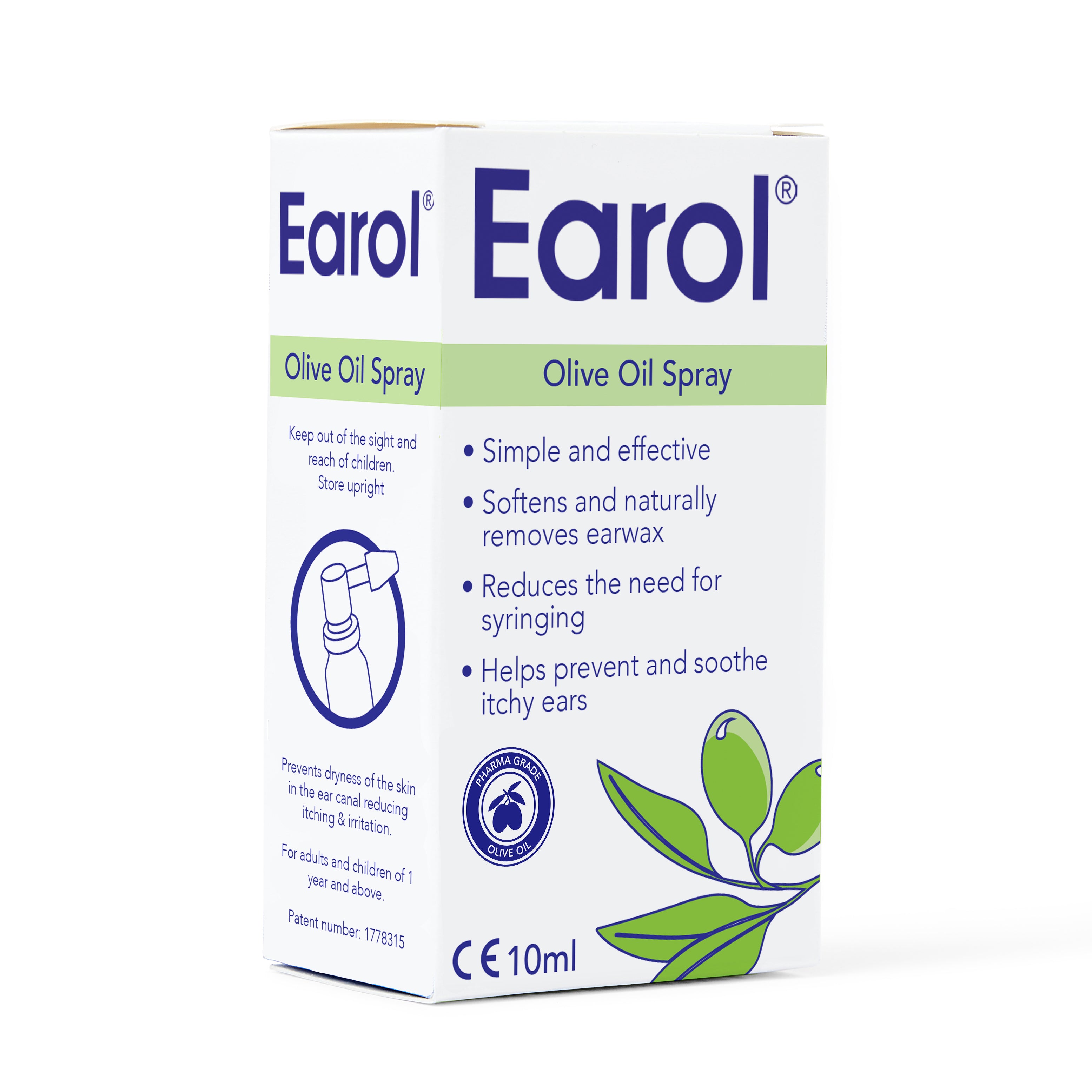 Earol olive oil spray – LloydsPharmacy