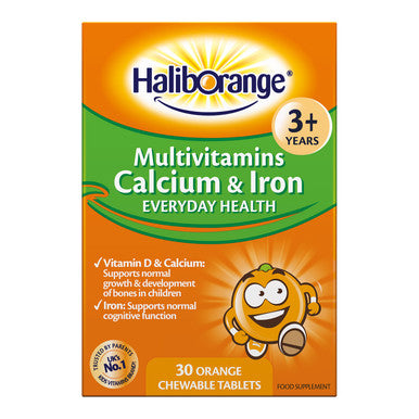 Haliborange Calcium and Iron 30 Tablets | LloydsPharmacy