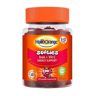 Haliborange Iron + Vitamin C Strawberry Softies 30 Pack | LloydsPharmacy