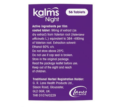 Kalms Night 56 Tablets | LloydsPharmacy