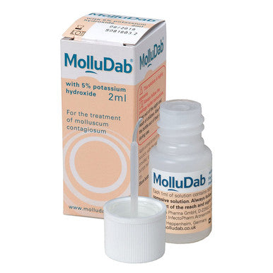 MolluDab Solution For The Treatment Of Molluscum Contagiosum 2ml ...