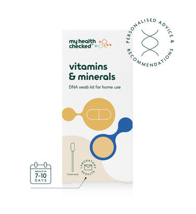 MyHealthChecked Vitamins & Minerals DNA Test | LloydsPharmacy