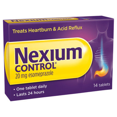 Nexium Control 2mg 14 Tablets | LloydsPharmacy