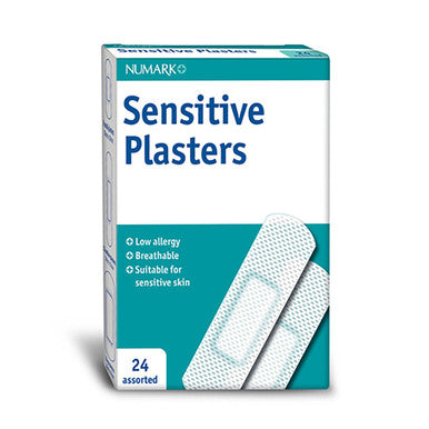 Numark Sensitive Plasters 24 Pack| LloydsPharmacy