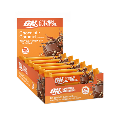 Optimum Nutrition Whipped Protein Bar Multipack - Chocolate Caramel ...