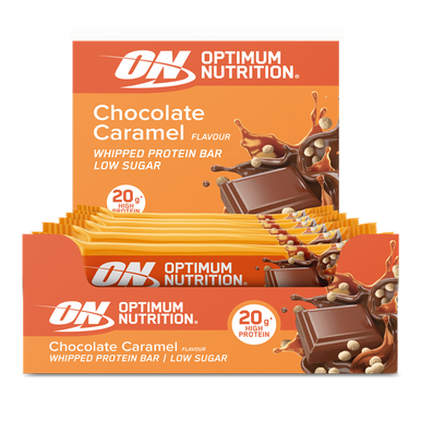 Optimum Nutrition Whipped Protein Bar Multipack - Chocolate Caramel ...