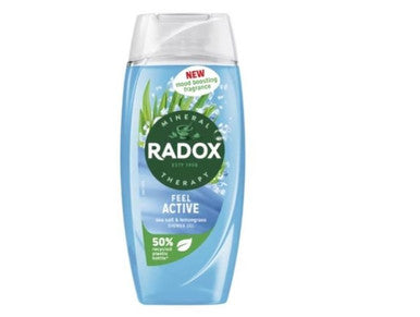 Radox Shower Gel Feel Active 225ml | LloydsPharmacy