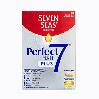 Seven Seas Perfect 7 Multivitamins Man 30 Capsules + 30 Tablets ...