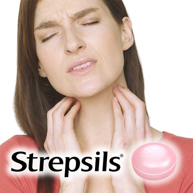 Strepsils Extra Triple Action Blackcurrant Lozenges 24 Pack ...