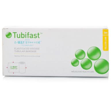 Tubifast 2-Way Stretch Yellow Line Bandage 3m | LloydsPharmacy