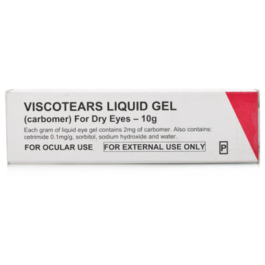 Viscotears Gel For Dry Eye Treatment 10g | LloydsPharmacy