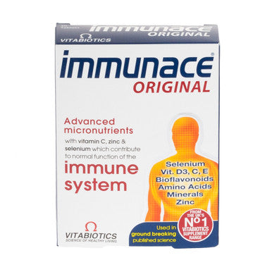 Vitabiotics Immunace Original 30 Tablets | LloydsPharmacy