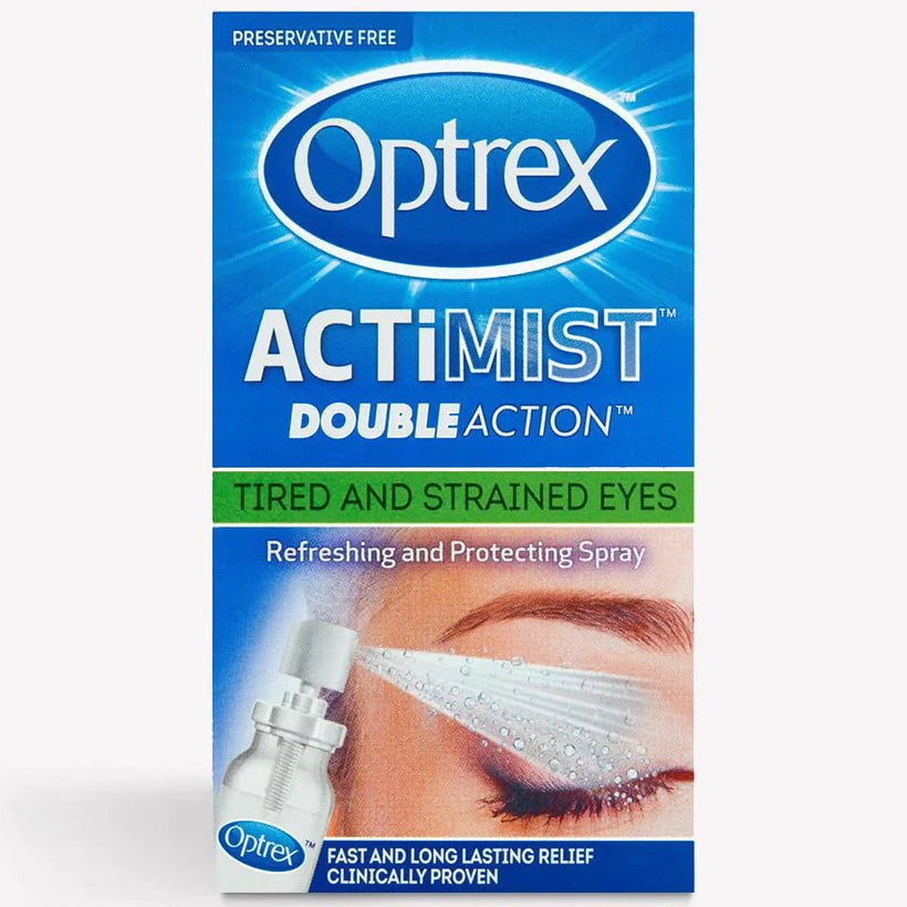Optrex ActiMist tired & strained eye spray | LloydsPharmacy