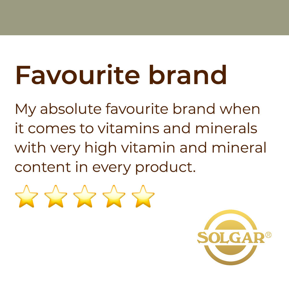 Solgar | Vitamins & Supplements | LloydsPharmacy